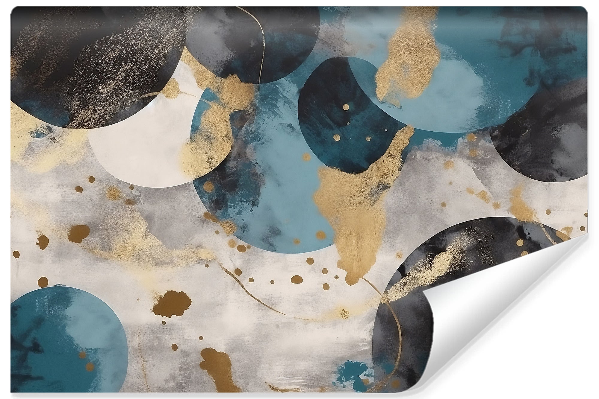 Papier Peint Intissé Photo ABSTRACTION Moderne Motif Pour Chambre 180cm ...