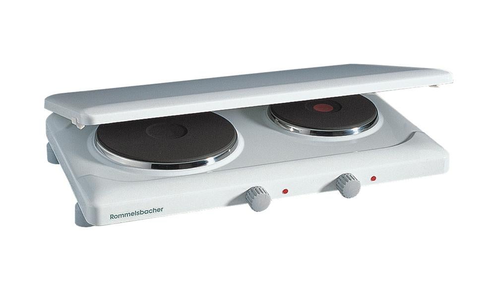 ROMMELSBACHER Kochplatte THL 3097 A 2 Kochplatten mit Deckel 3000 ...