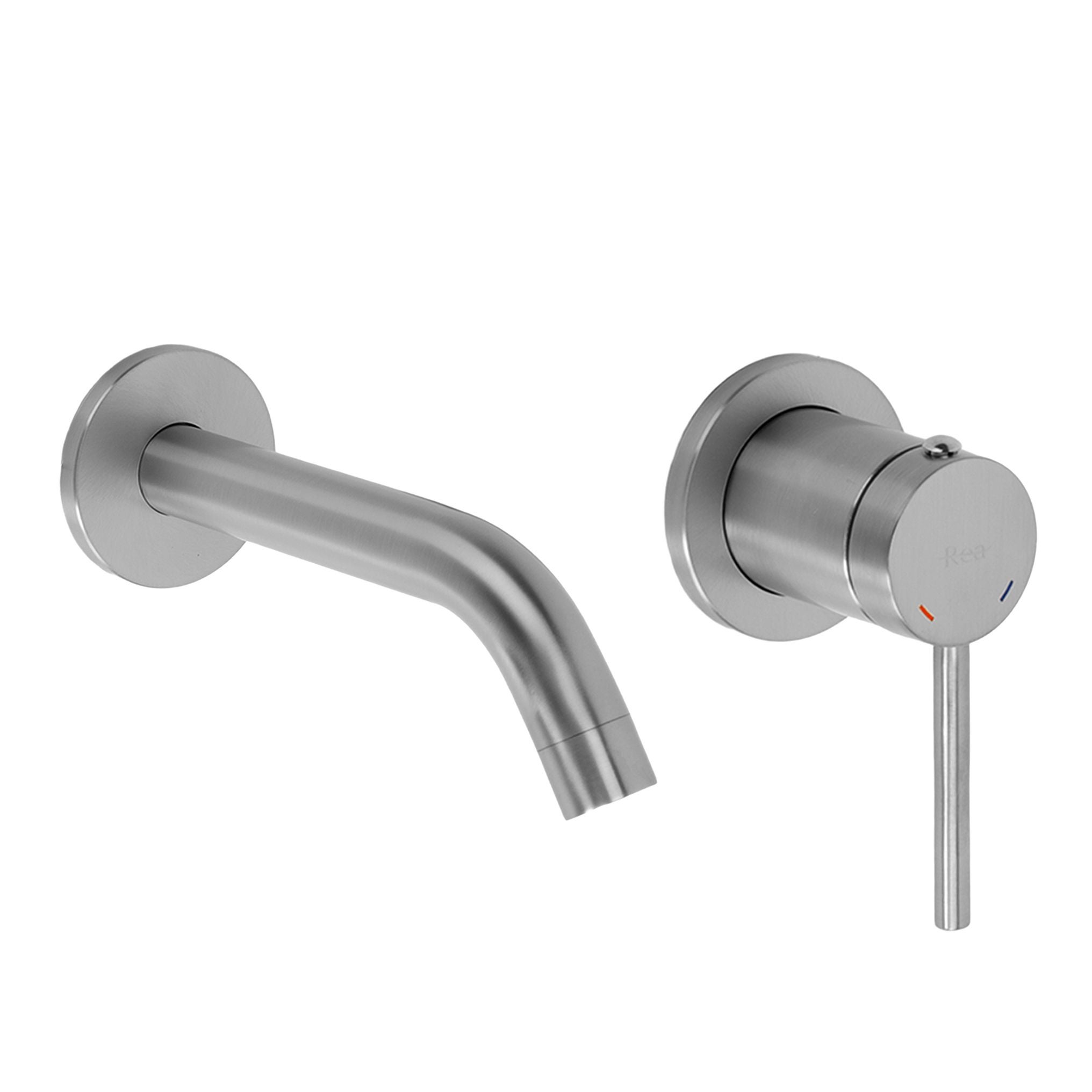 GRIFO DE LAVABO EMPOTRADO REA CLIF BRUSHED NICKEL | Leroy Merlin