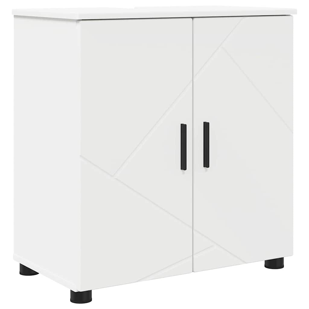 Cabinet de salle de bain | Armoire de salle de bain avec stockage Blanc ...