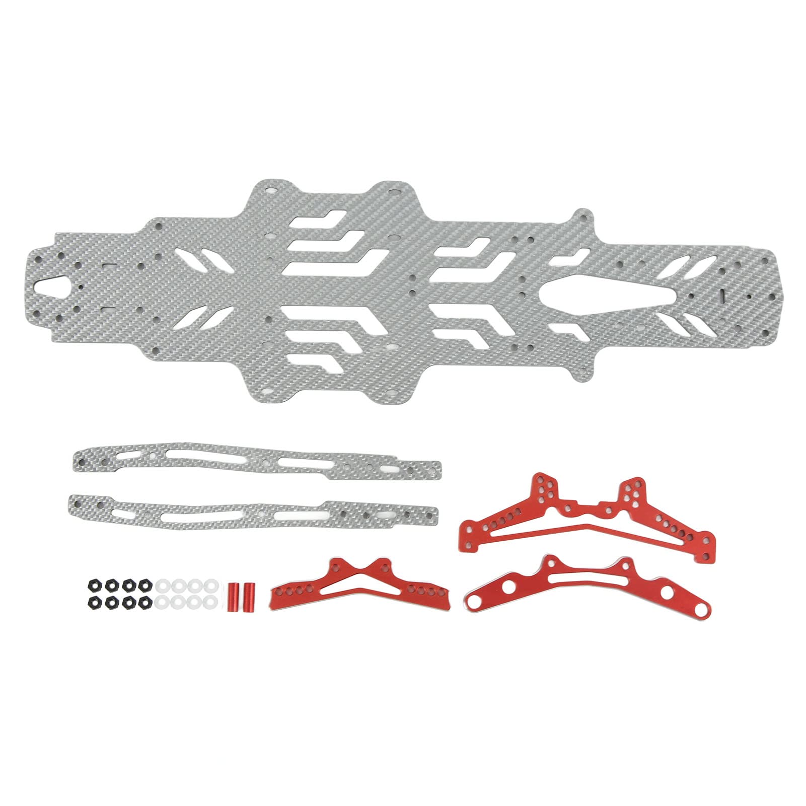 Châssis de course RC Drift en fibre de carbone et alliage d'aluminium ...