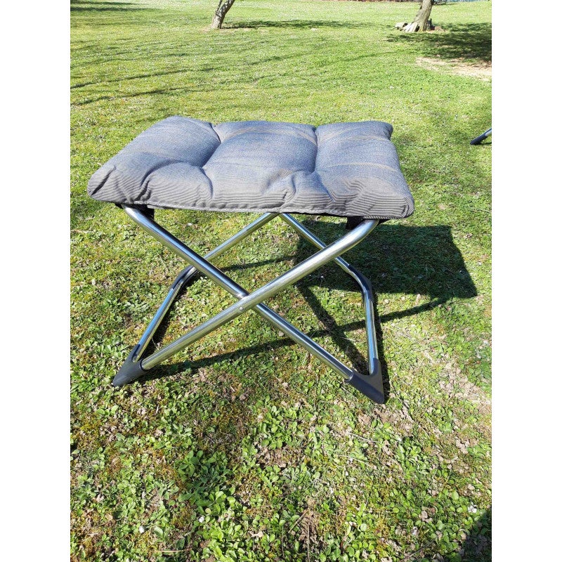 Repose-pieds Chico aluminium – Gris | Leroy Merlin