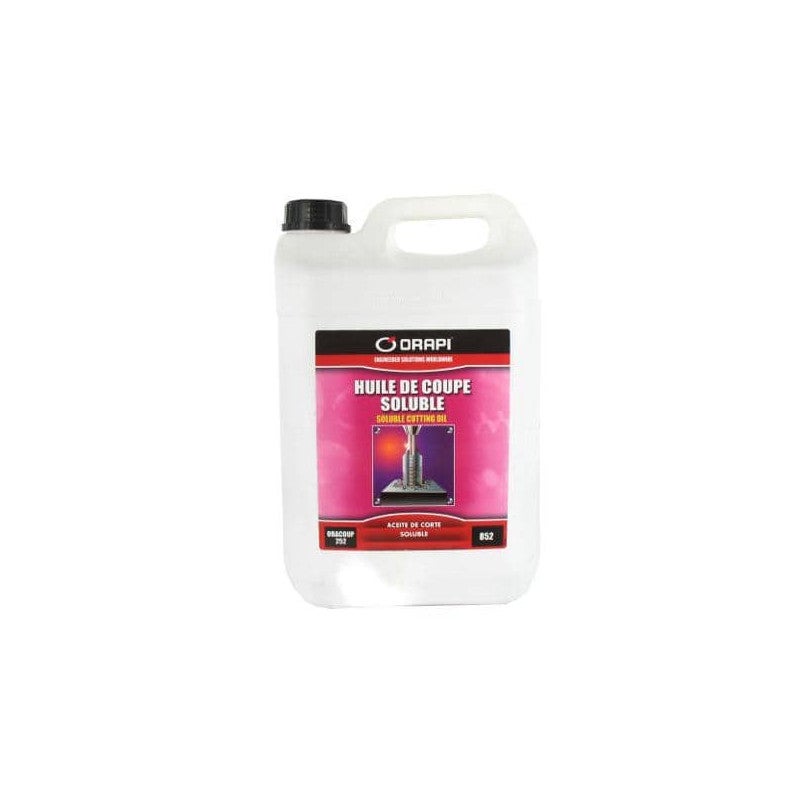 Oracoup 252 huile de coupe soluble 852 Orapi 5L | Leroy Merlin
