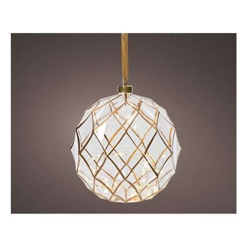 Kaemingk 487582 Sphère en verre avec micro LED Transparent | Leroy Merlin