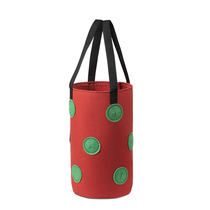 Sac de plantation de fraises (rouge - 3 gallons), Sac de plantation de ...