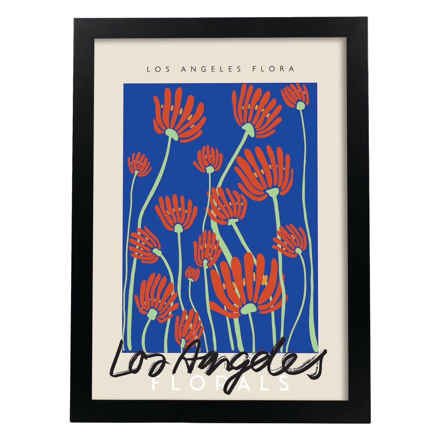Nacnic Lamina Artistica Decorativa Con Ilustración De La Flora De Los ...