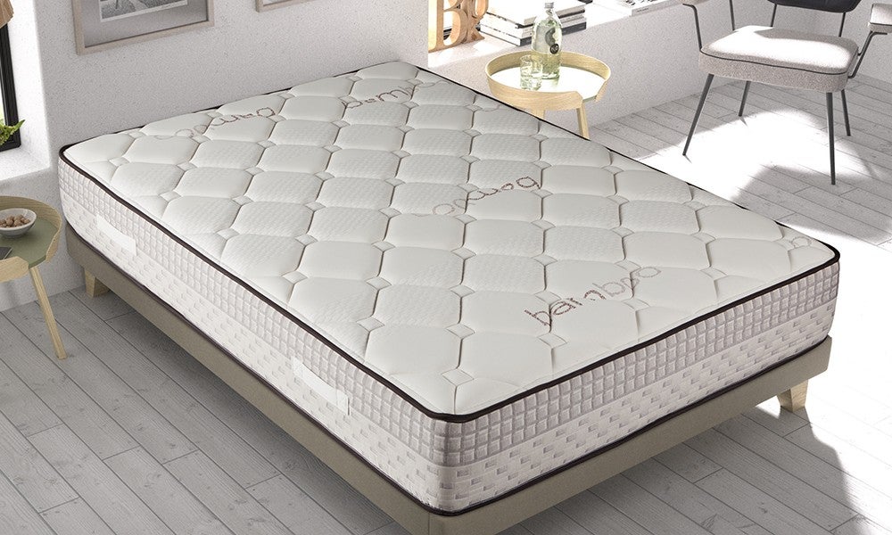 Colchón Viscoelástico Bamboo 135X 180 Altura 24 Cm +/-2 | Leroy Merlin
