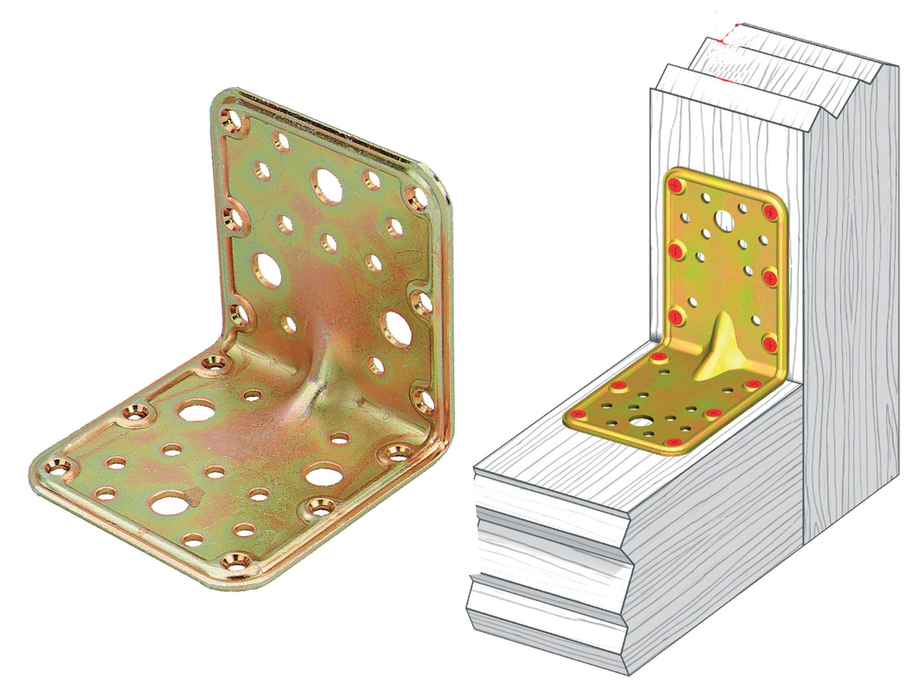 PLAQUE D'ANGLE TROPIC ACIER 775 90X90X90 | Leroy Merlin