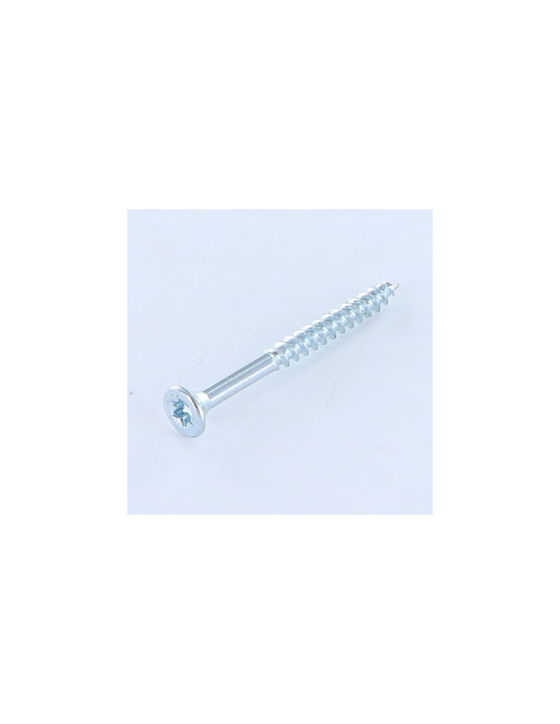 VBA Vis bois agglo Tête fraisée TORX T10 3.5X40 Filetée sur 30 Acier ...