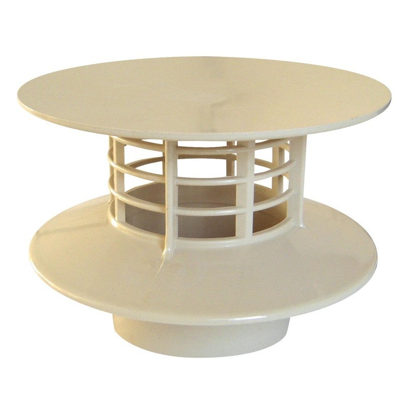 Extracteur statique Ø100 sable - Fitt - Sable - PVC | Leroy Merlin