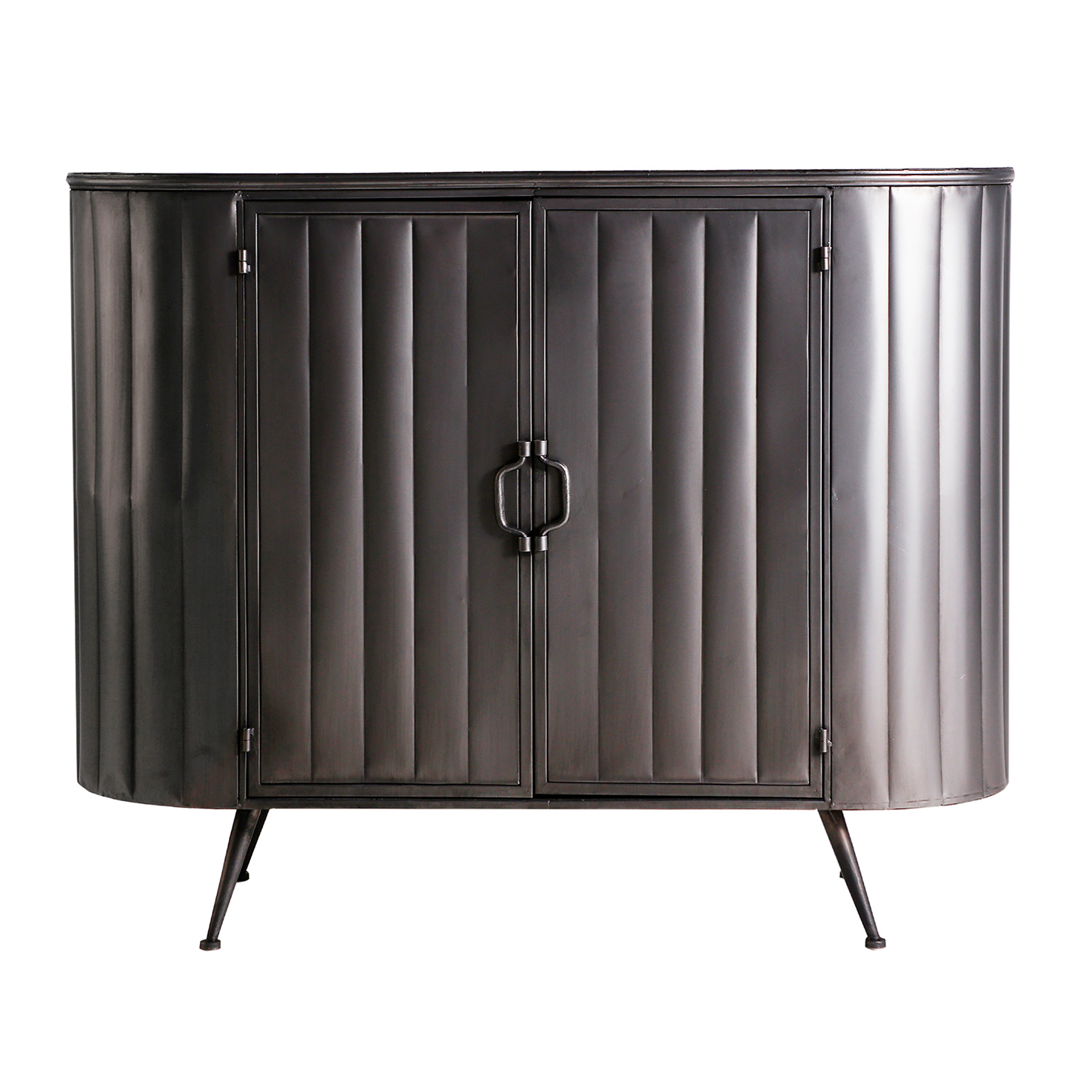 Console en fer gris 100x38x81 cm | Leroy Merlin