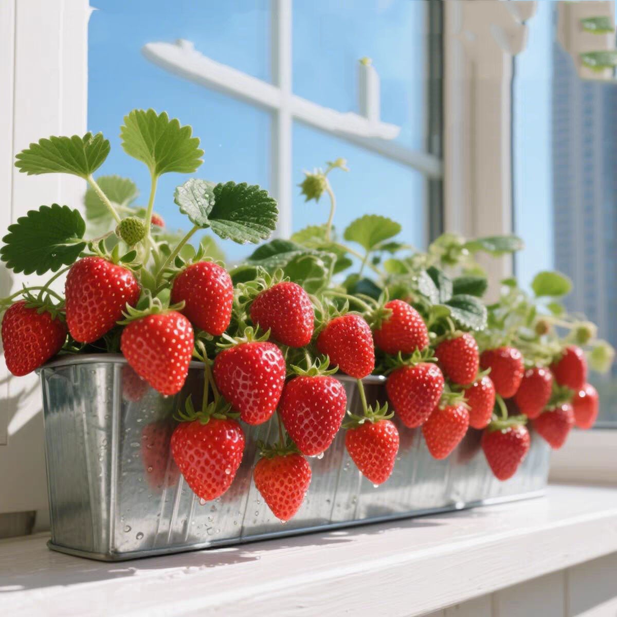 400 graines de fraises rouges, graines de fruits, plantes de jardin ...