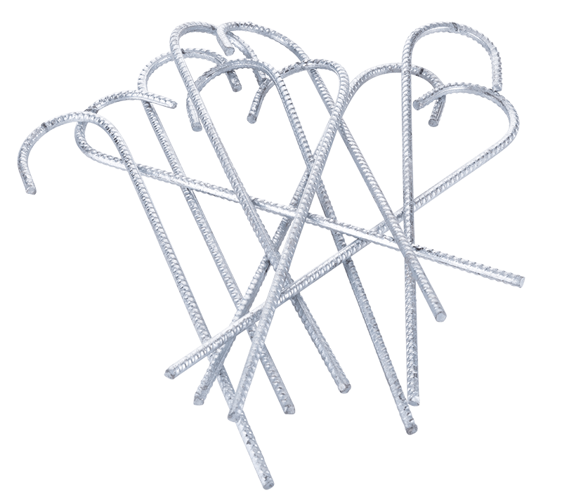 10x Ancrage au sol 8mm 60cm | Leroy Merlin