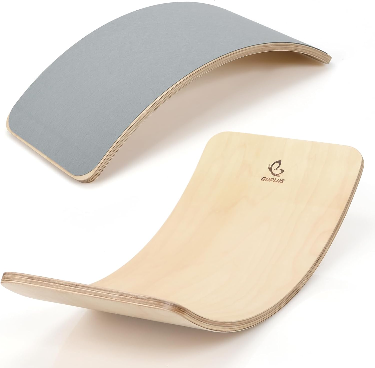 Planche d'Équilibre en Bouleau, Balance Board avec Coin Arrondi Lisse ...