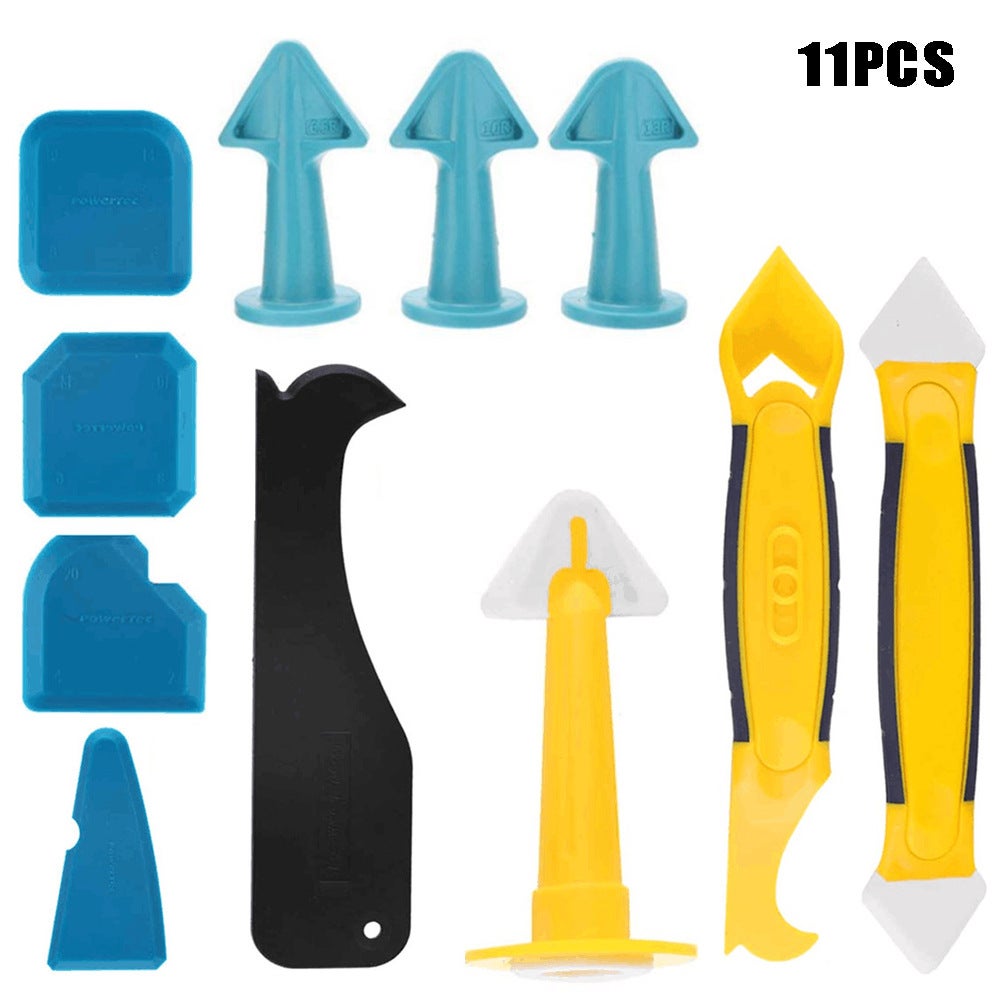 Lisseur Joint Silicone, Grattoir Silicone 8 Pièces Outil de Calfeutrage ...