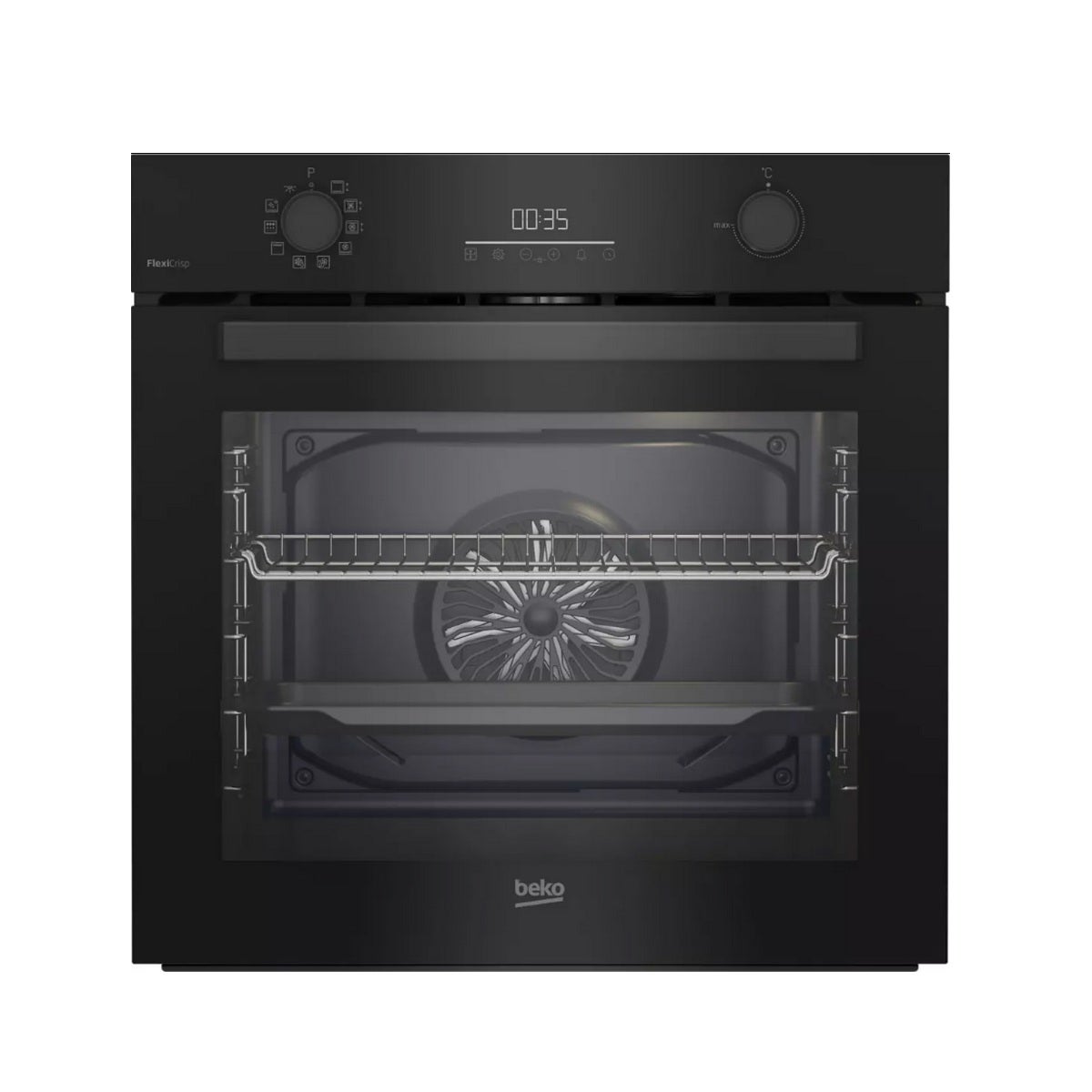 Four intégrable multifonction 72l 60cm pyrolyse noir - Beko ...