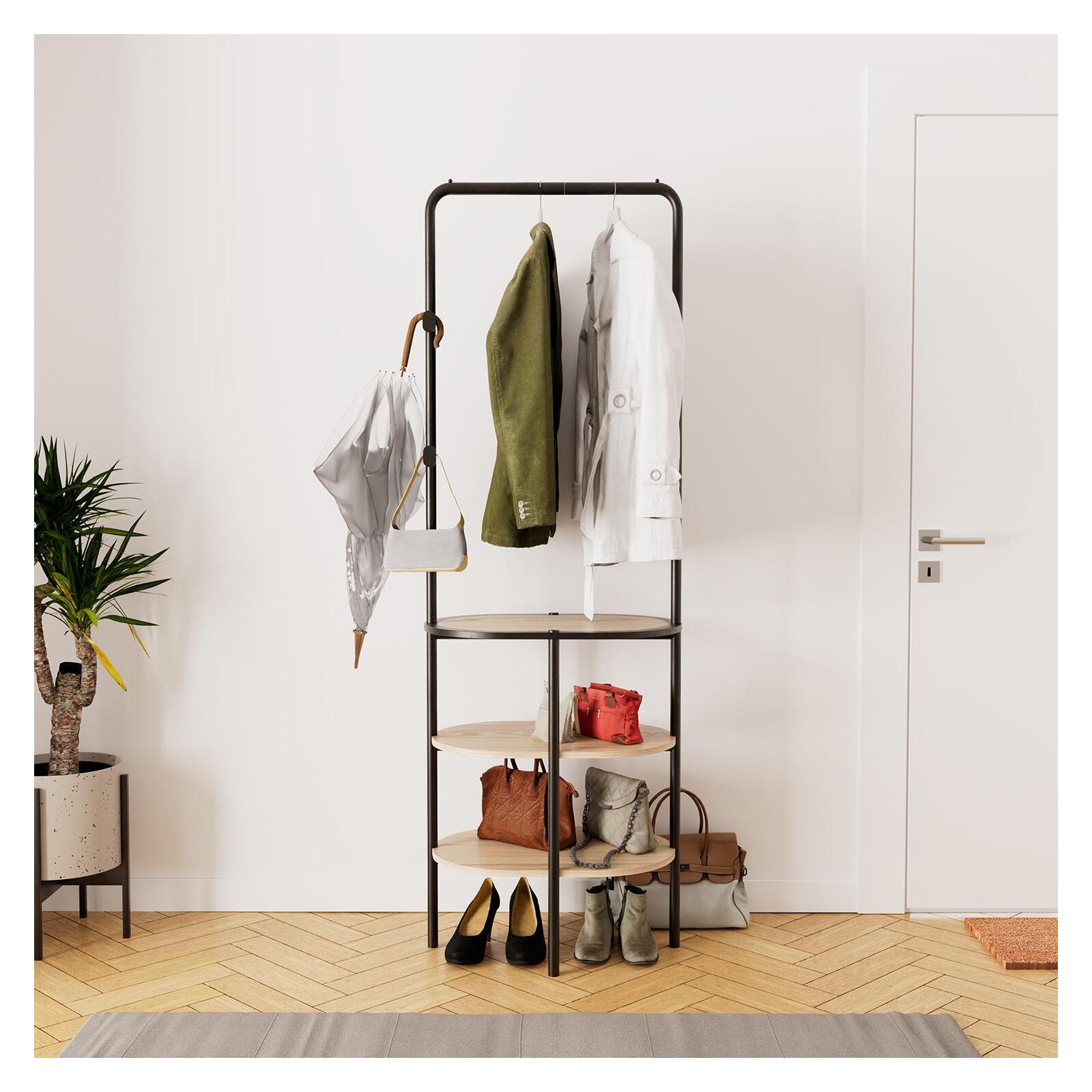 Puerta de guardarropa de metal y madera L60 x H180 cm WILKO | Leroy Merlin