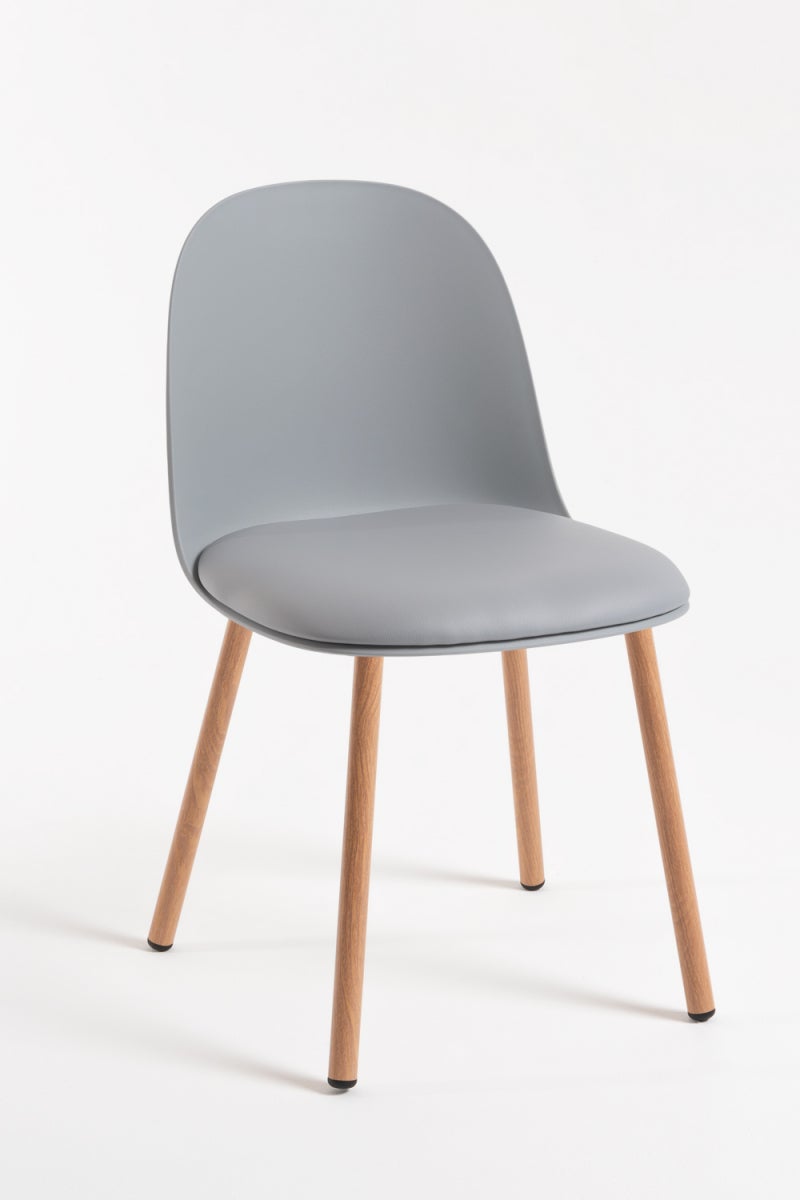 Silla Ladny - Gris claro | Leroy Merlin