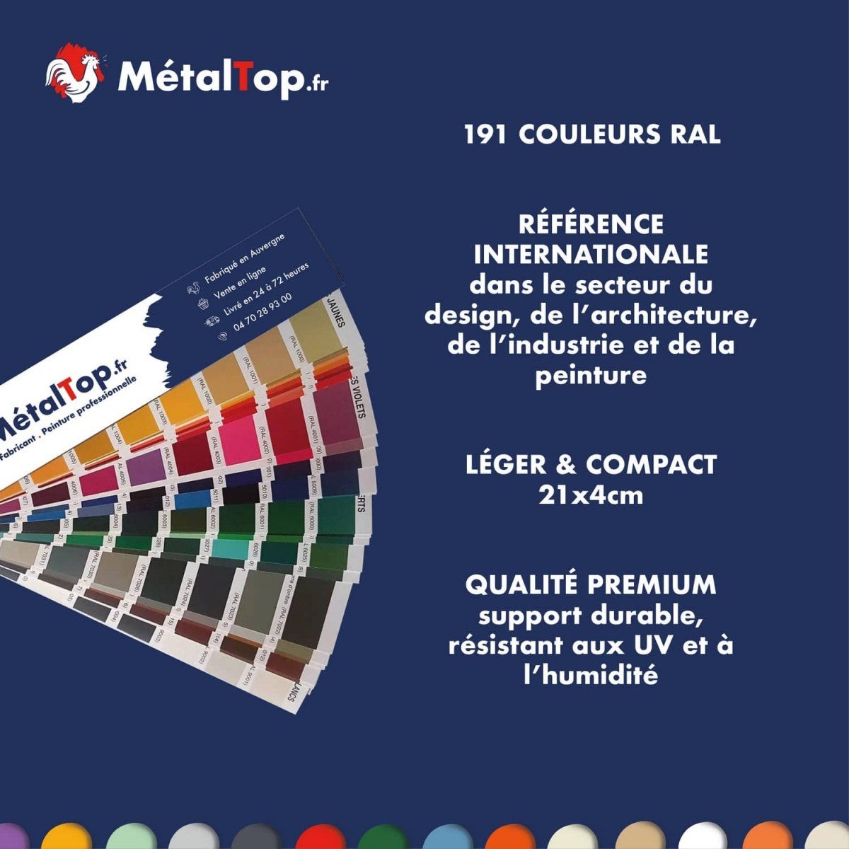 Nuancier Peinture Ral - Metaltop - | Leroy Merlin