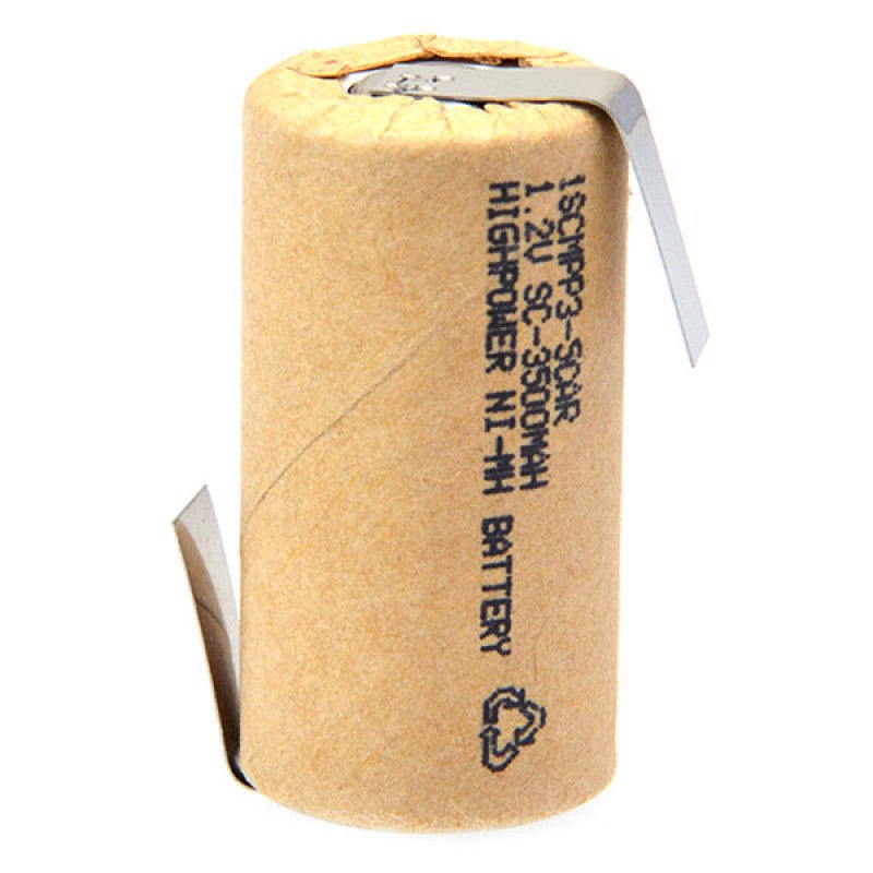 Yuasa - Accus NiMH industriels SC 1SCM3-0 Cartonné 1.2V 3000mAh HBL ...