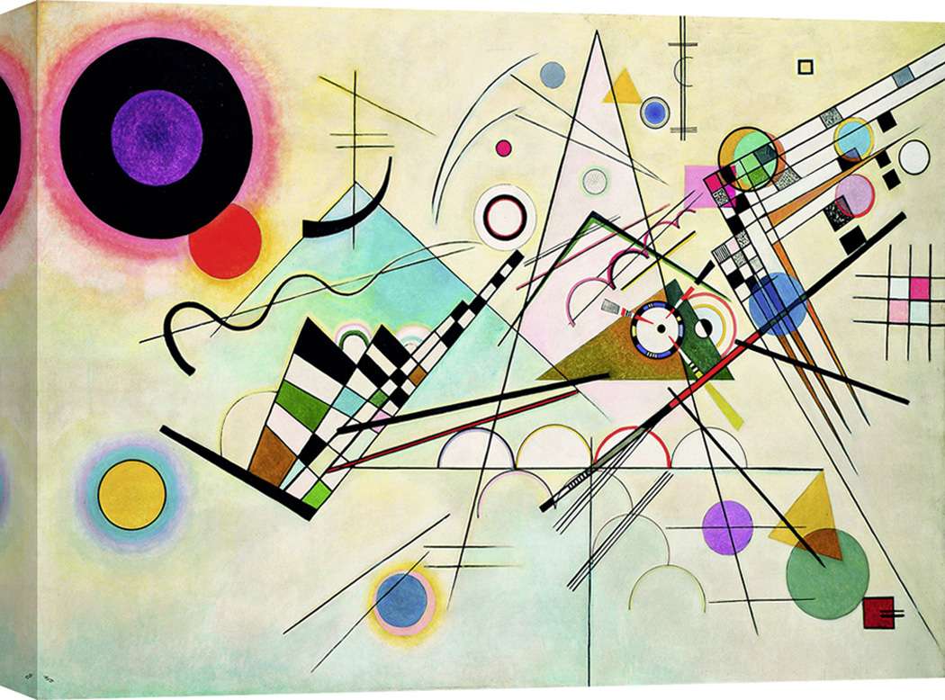 Impression sur toile - Wassily Kandinsky, Composition VIII - 80x60 cm ...