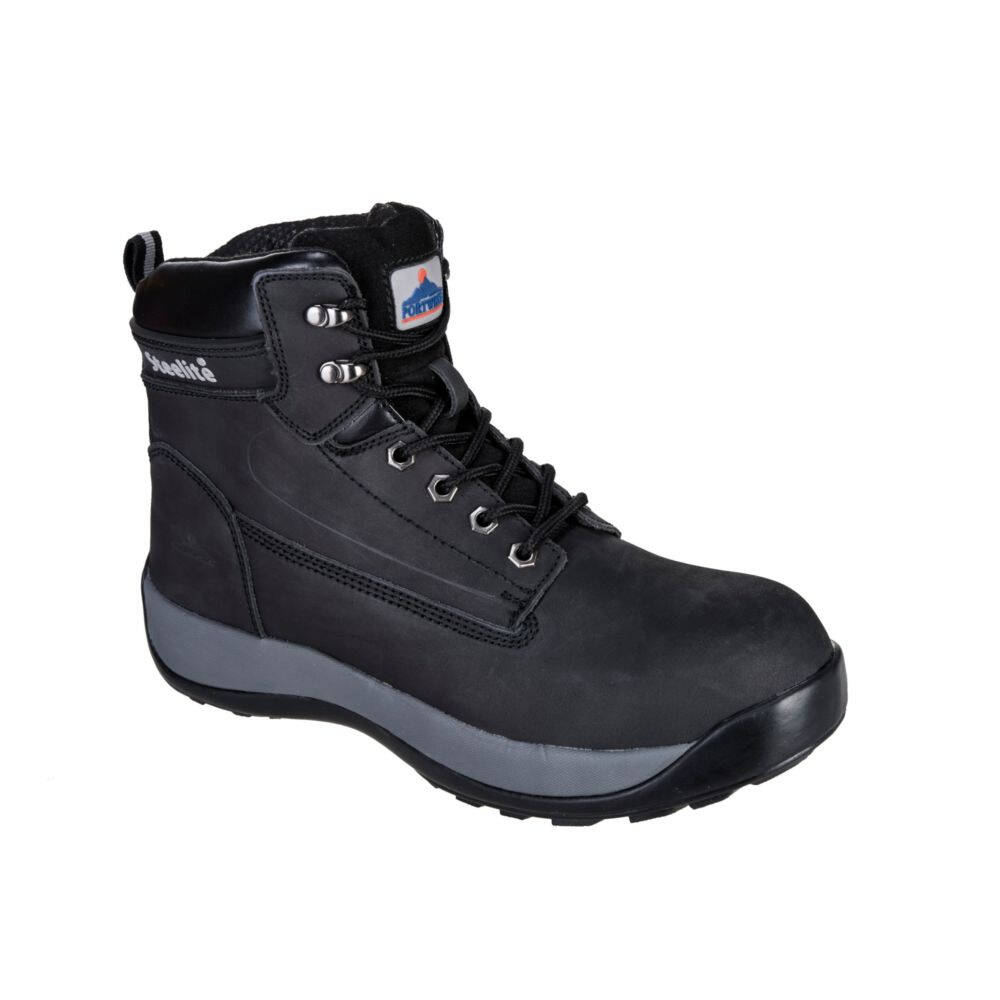 Botas de trabajo Steelite Constructo Nubuck S3 suela de goma 300ºC HRO ...
