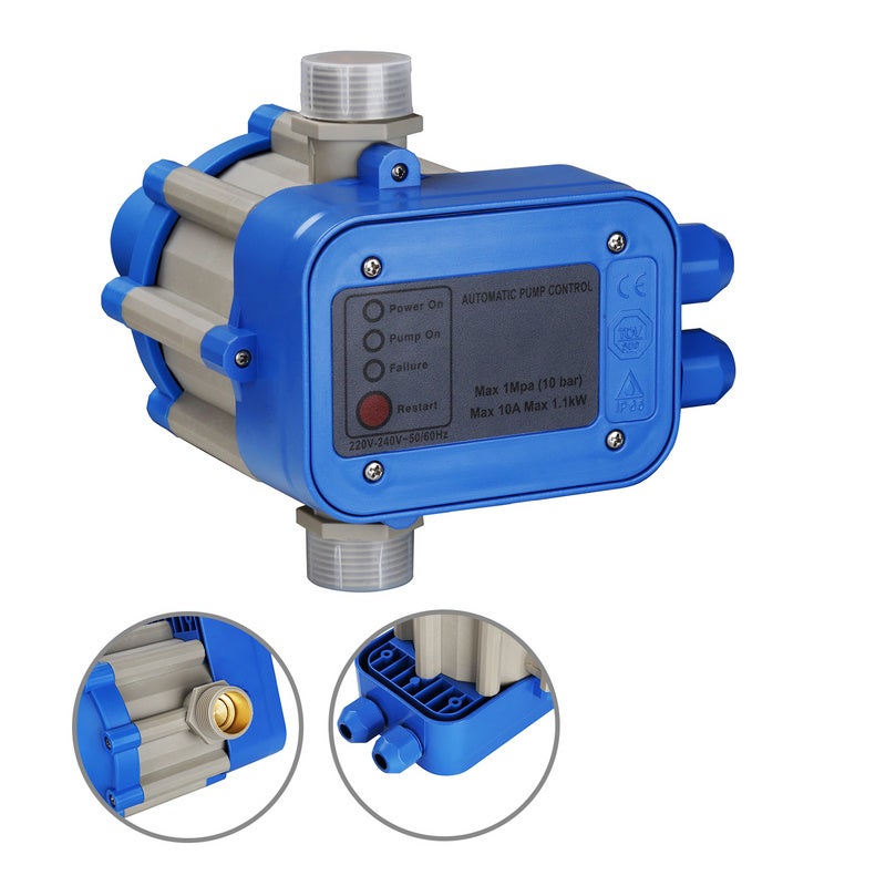 Pressostato pompa wireless 10 bar - Pressostato da giardino | Leroy Merlin