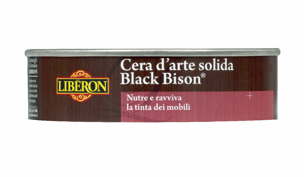 Cera d'Arte Solida Colorata Black Bison Ravvivante Tinta Mobili Noce ...