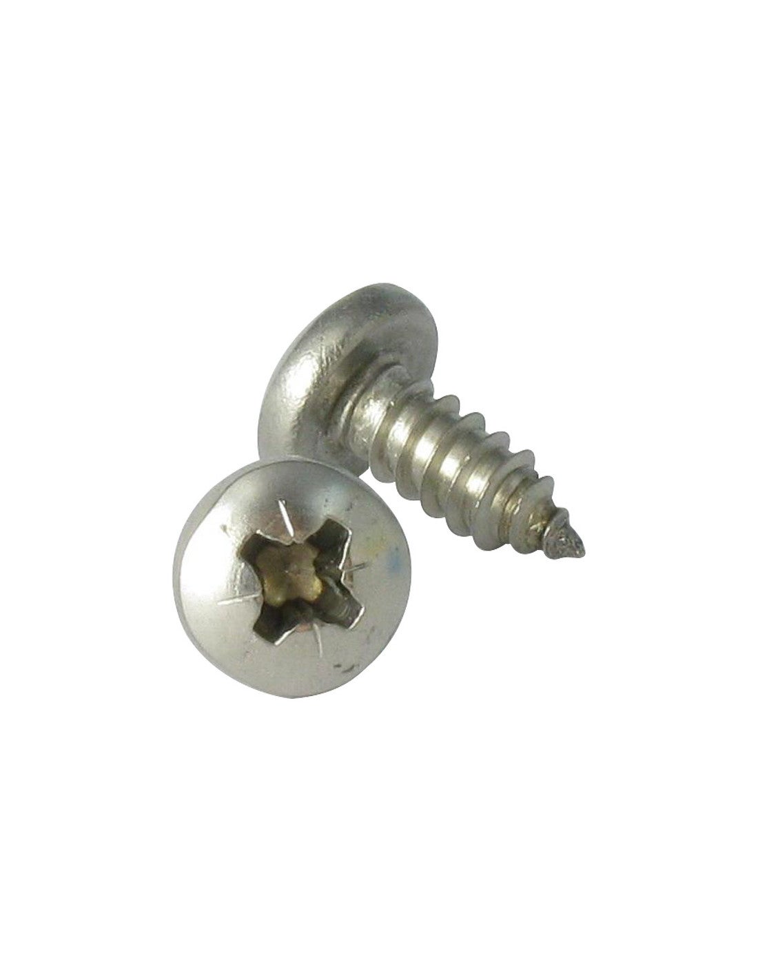 Vis tôle Inox A2 Tête cylindrique large TCL Pozi 3.9X16-30 pièces ...