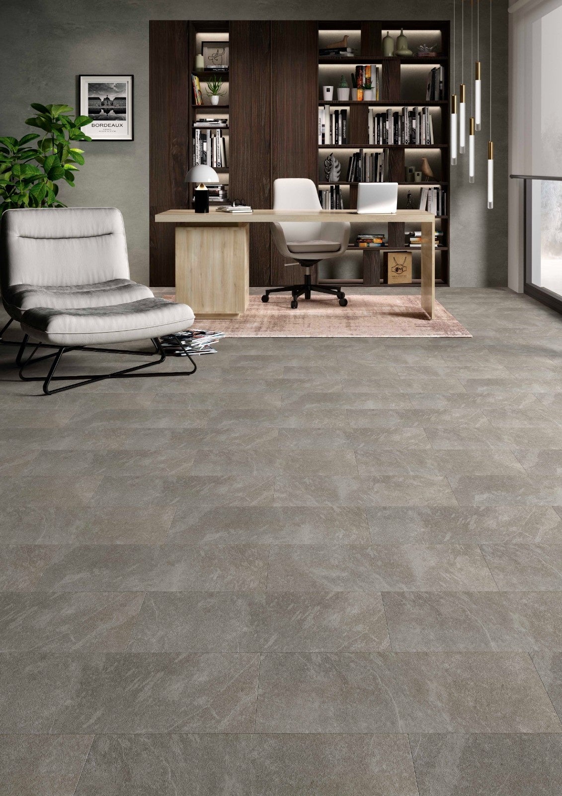 Sol SPC Lame 6.5 mm (By Alsafloring) - Accoustique 21db : Pluton / 100% ...