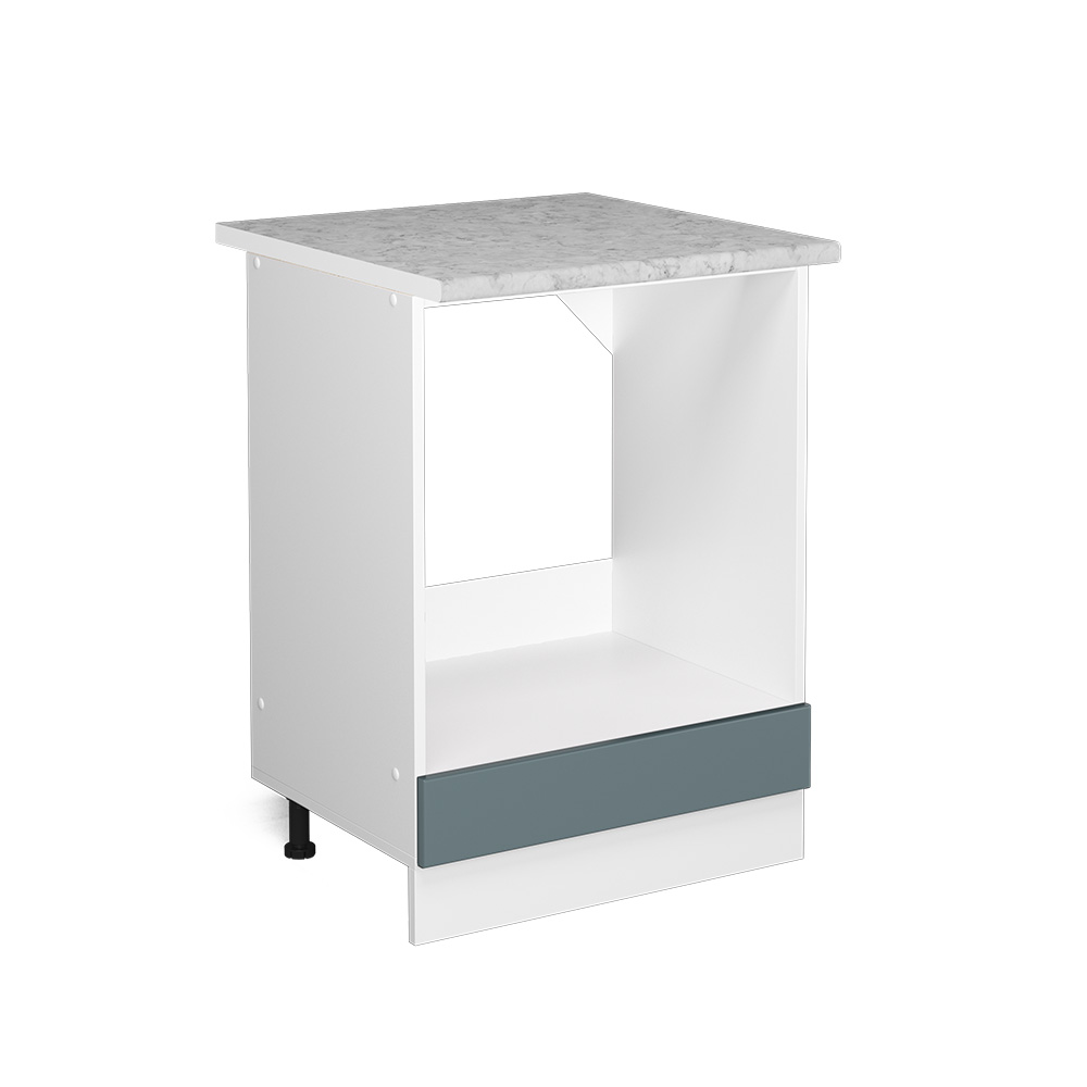 Vicco Mueble bajo universal R-Line, Gris azulado, 60 cm con nicho ...