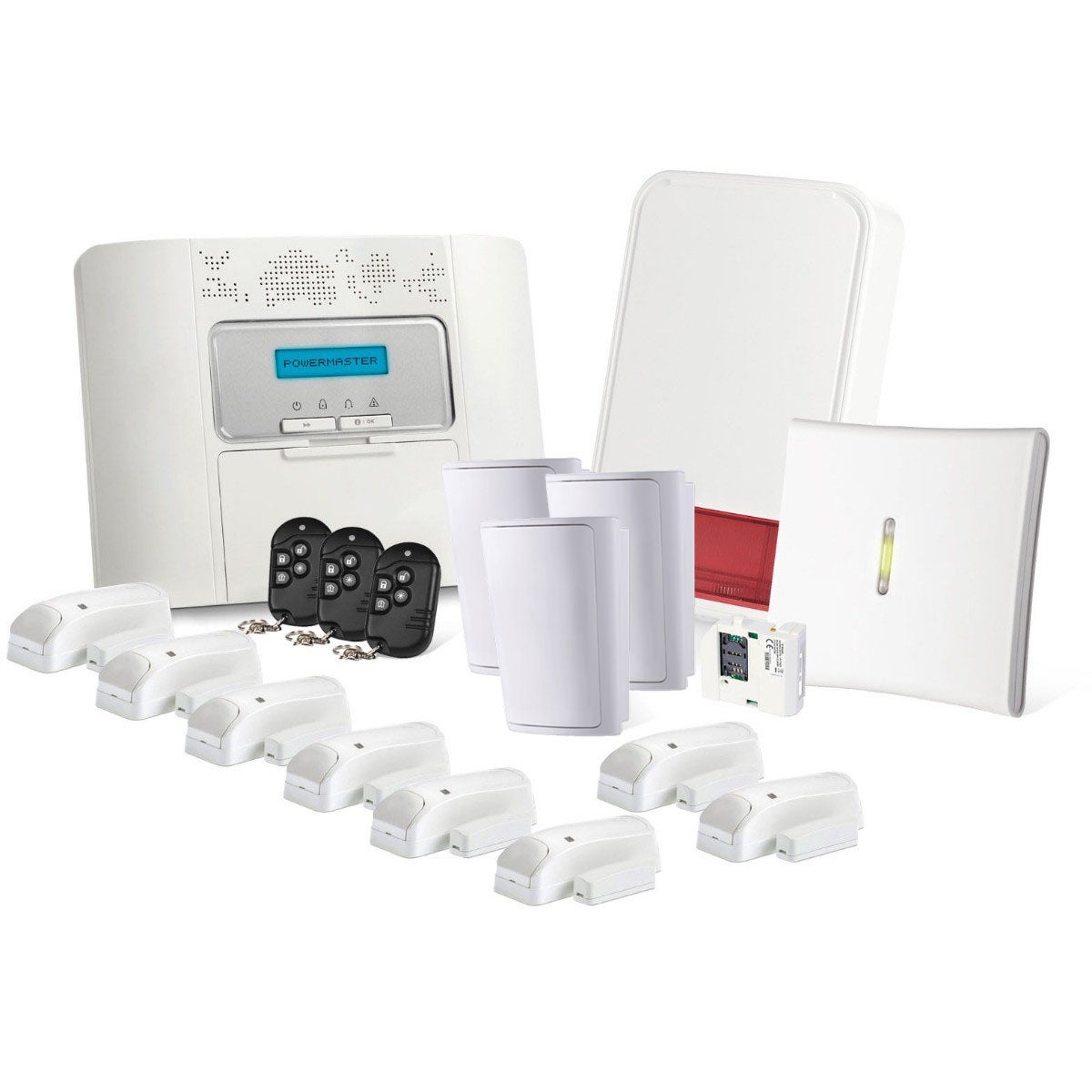 POWERMASTER KIT8 GSM - Alarma inalámbrica GSM para el hogar PowerMaster ...