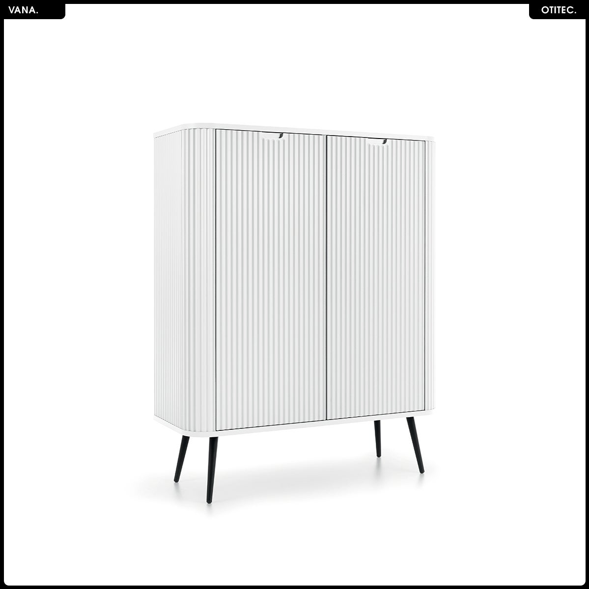 Commode - L.103 x H.129 x P.39 cm - VANA | Leroy Merlin