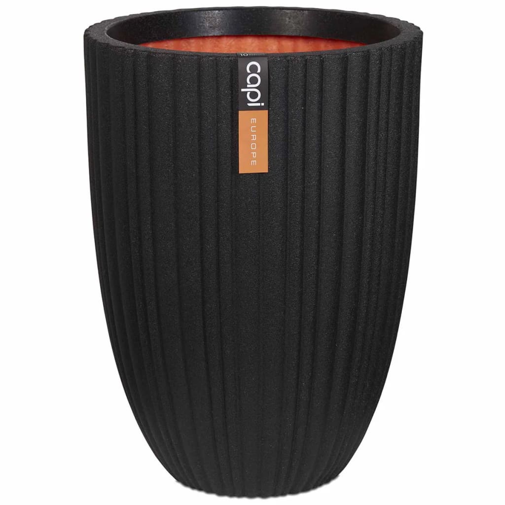 Maison Exclusive Pot à fleurs Urban Tube élégant bas 46x58 cm noir ...