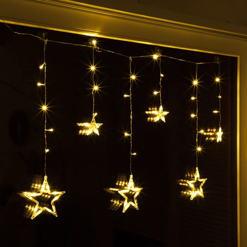 HI Cotina de luces estrellas Fairy con 63 LEDs | Leroy Merlin
