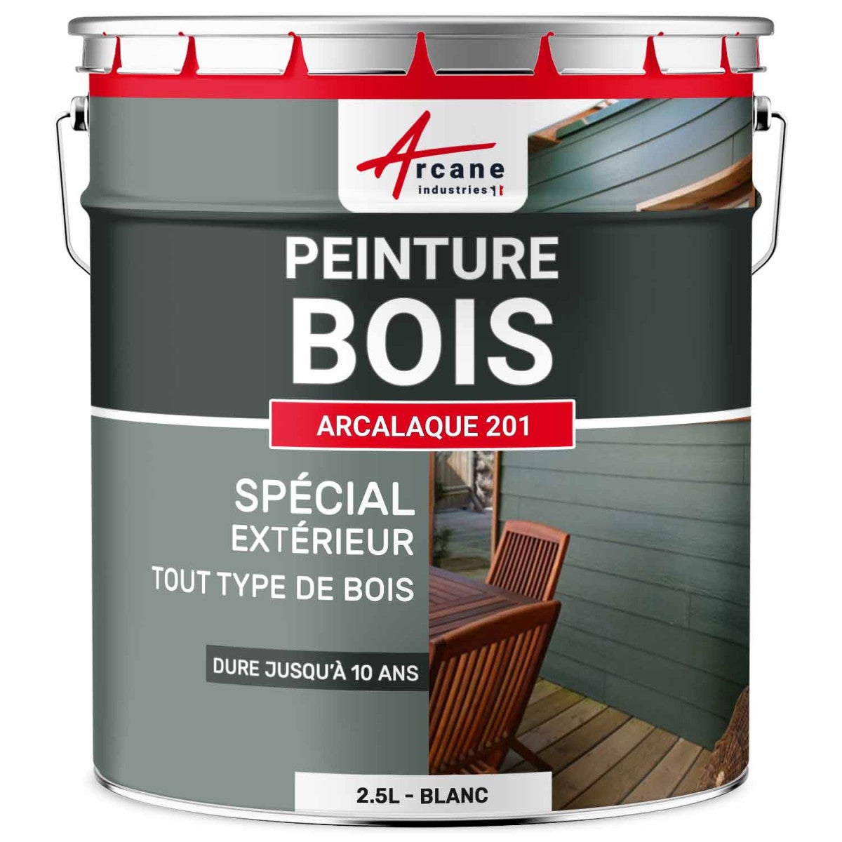 Peinture Bois Extérieur : Portails, bardage, abri, mobilier de jardin ...