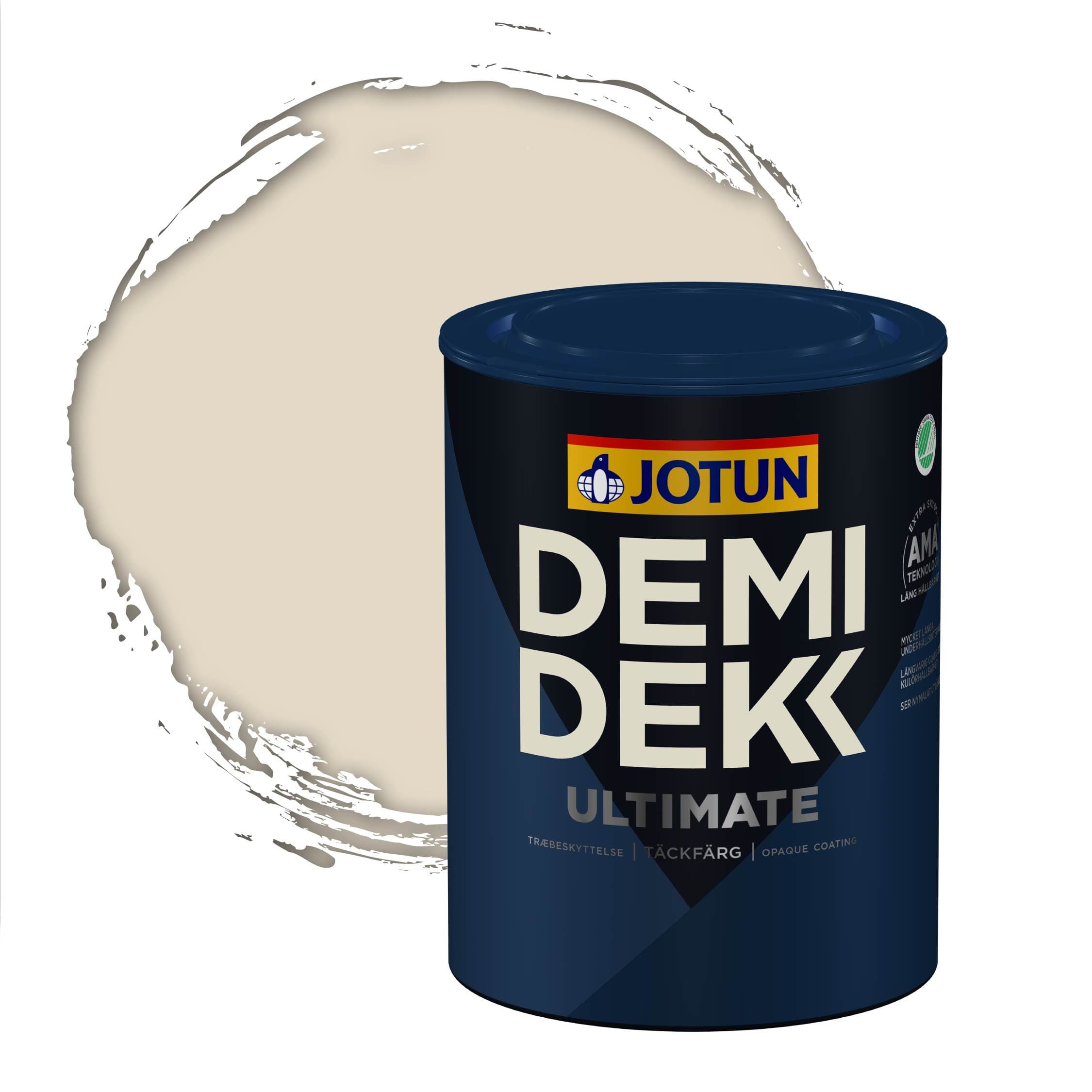 JOTUN - Peinture Bois, Lasure Opaque pour Extérieur Satinée - DEMI DEKK ...
