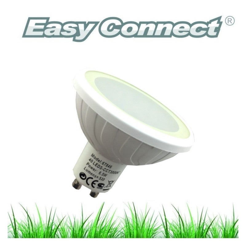 Ampoule LED Spot GU10 MR20 6,5W Dimmable 230V 520lm – Blanc Chaud 3000K ...