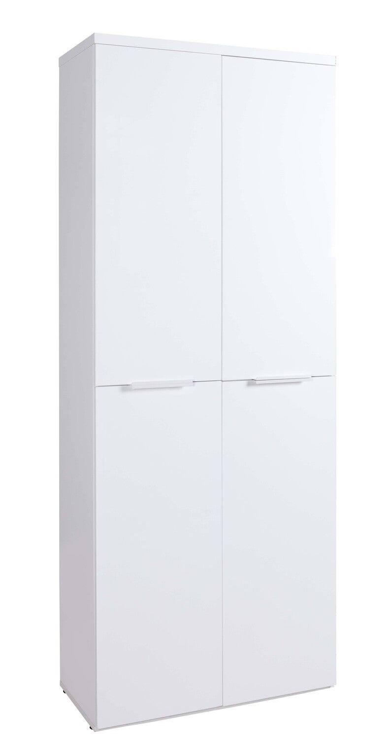 COMPOSAD | Armoire MUNDI avec 4 portes, rangement, peu encombrante ...