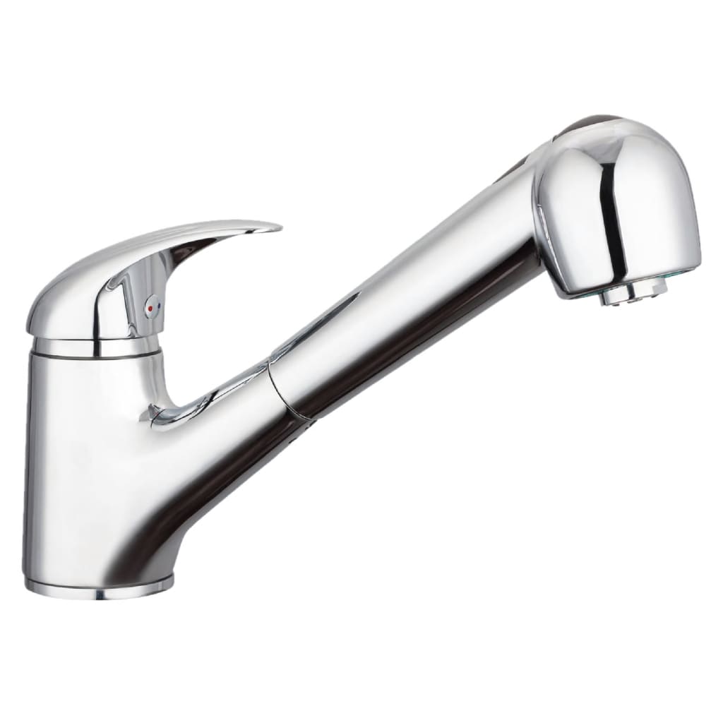 Mitigeur de lavabo et douche extractible ALBATROS en chrome | Leroy Merlin