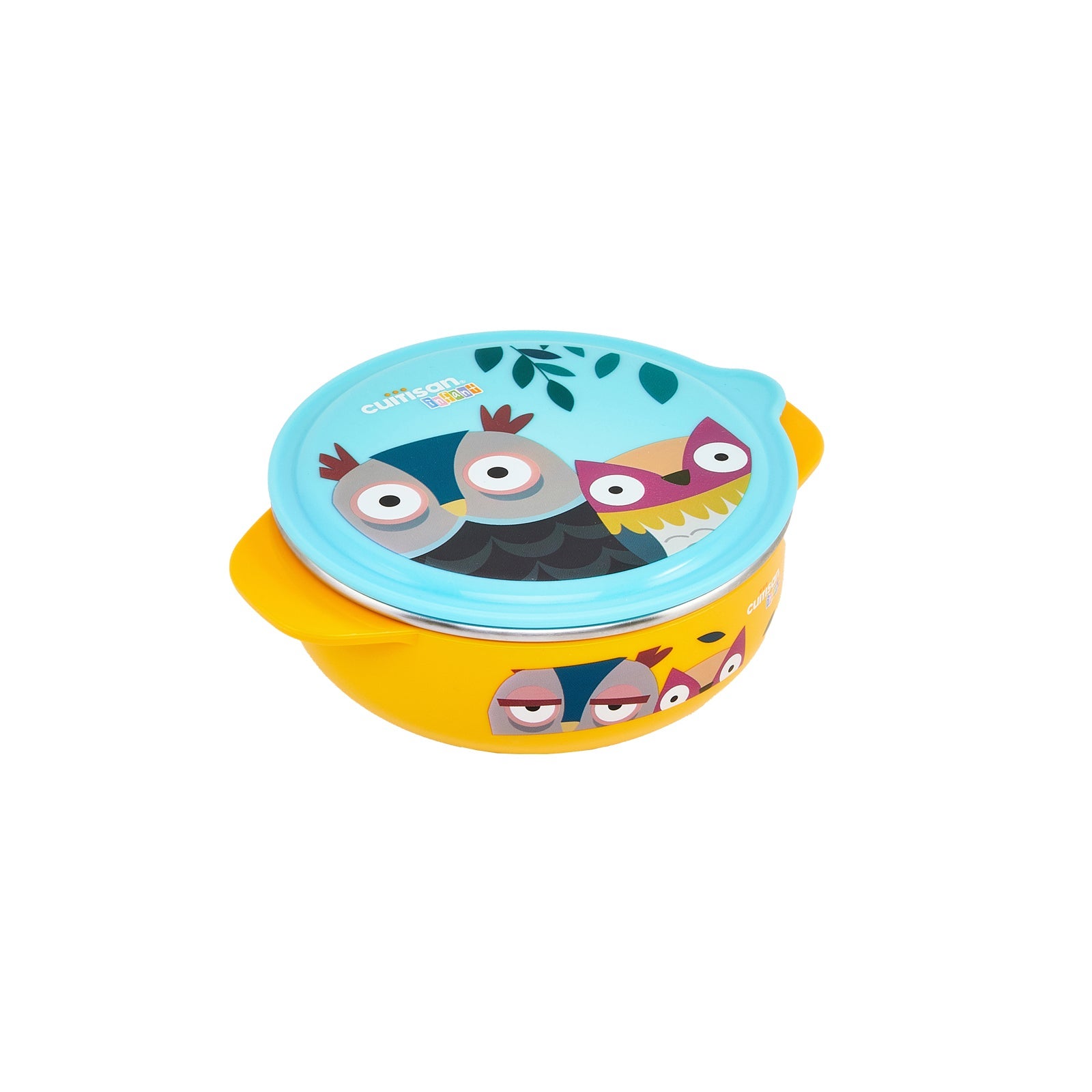 Cuitisan Baby - Bol Infantil de 0.4L en Acero con Tapa Apto Microondas ...
