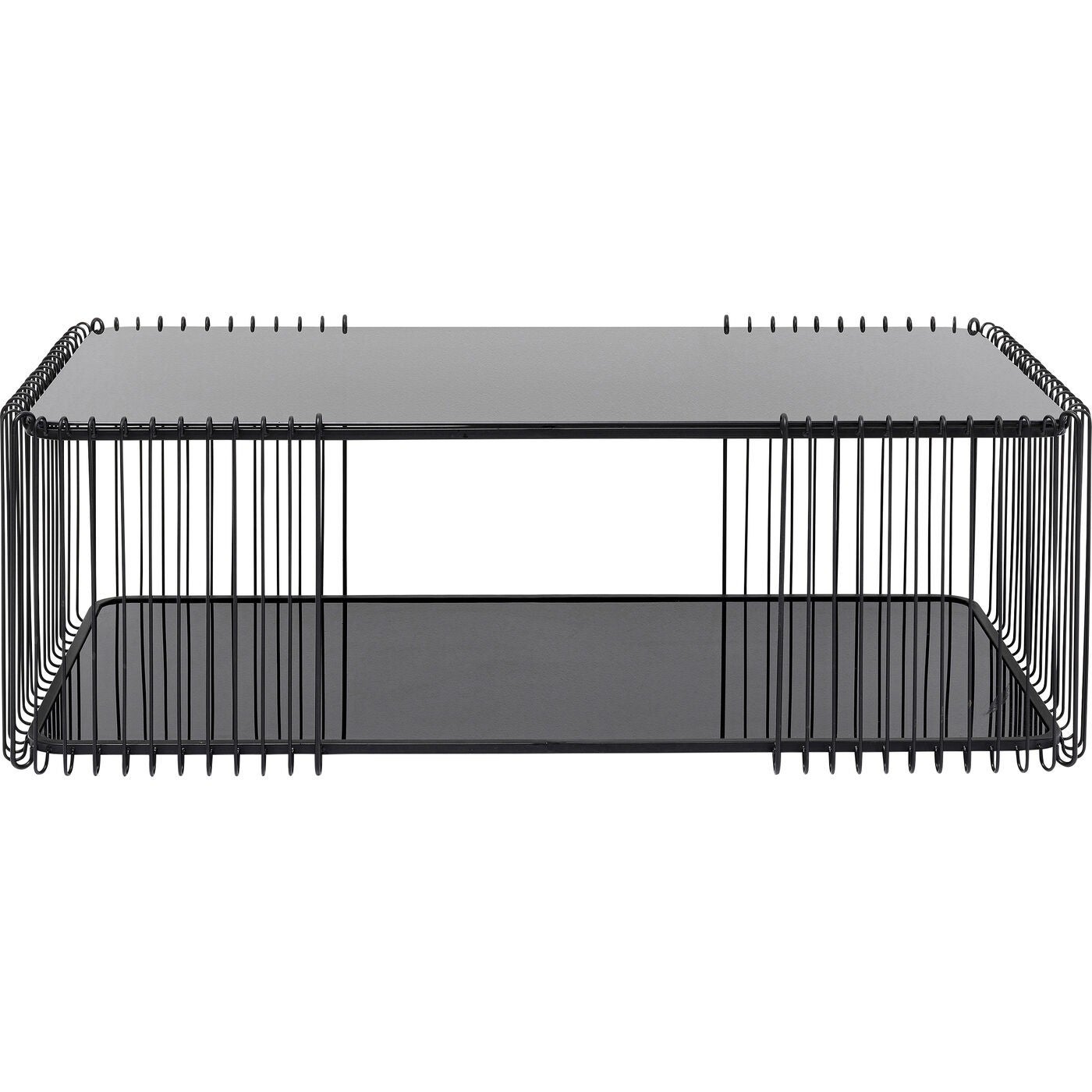 Table basse Wire Double 120x60cm noire Kare Design | Leroy Merlin