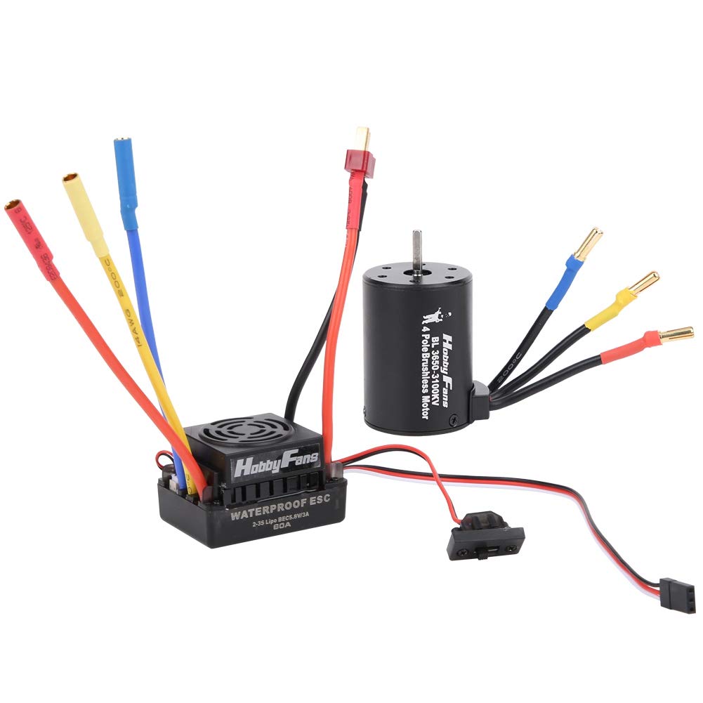 MOTEUR SANS BALAIS ÉTANCHE CONCEPTION À COUPLE ÉLEVÉ POUR VOITURES RC ...