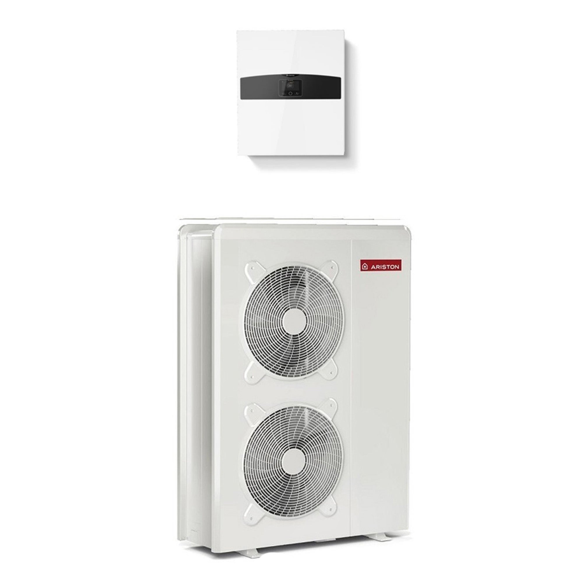 Pompe à chaleur Connecté Air / Eau monobloc Nimbus Plus M avec appoint électrique Ariston 12 kW ...