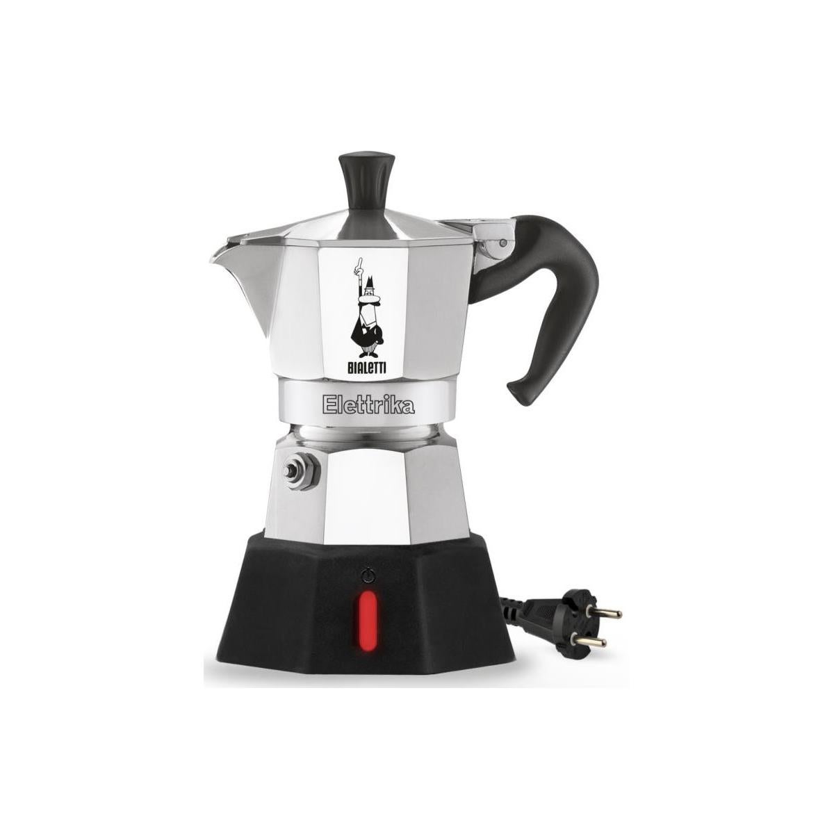 Bialetti Moka Timer Caffettiera Elettrica Con Timer Incorporato 2 Tazze ...