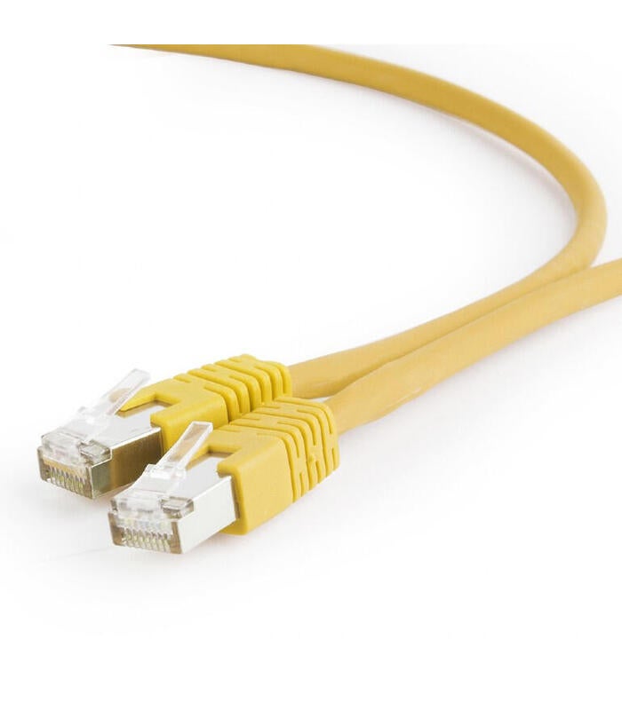 C ble r seau Gembird rj45, cat6a ftp lszh 2m, jaune | Leroy Merlin