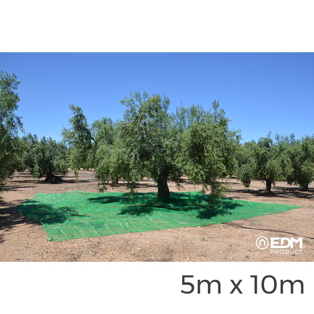 Manto para recolecta de frutos 5x10m color verde 8435584425444 75111 ...