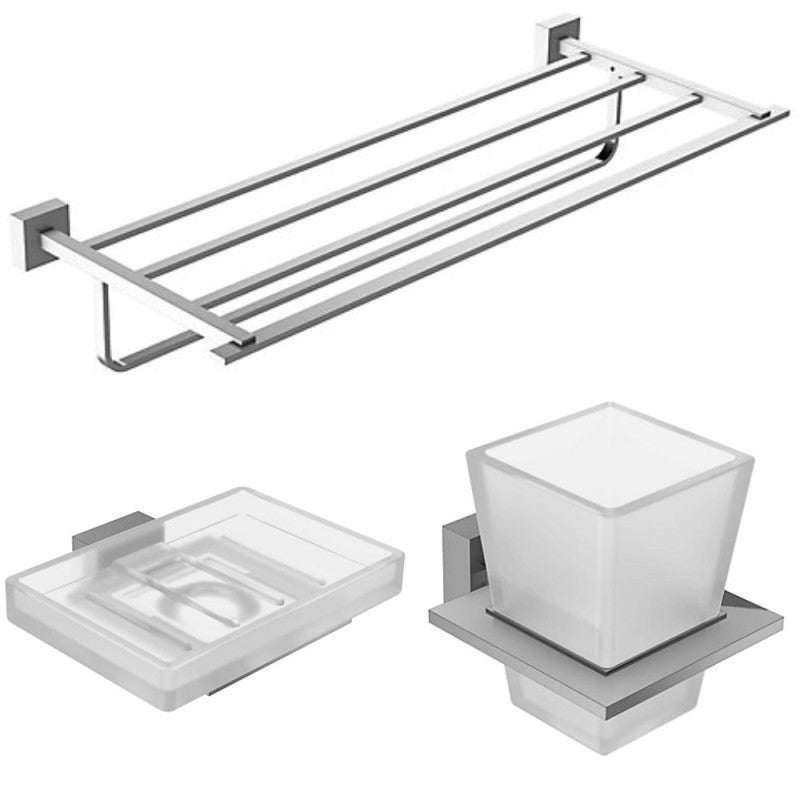 JACOB DELAFON Conjunto Jabonera Moderna, Portavasos Moderno con Vaso y ...