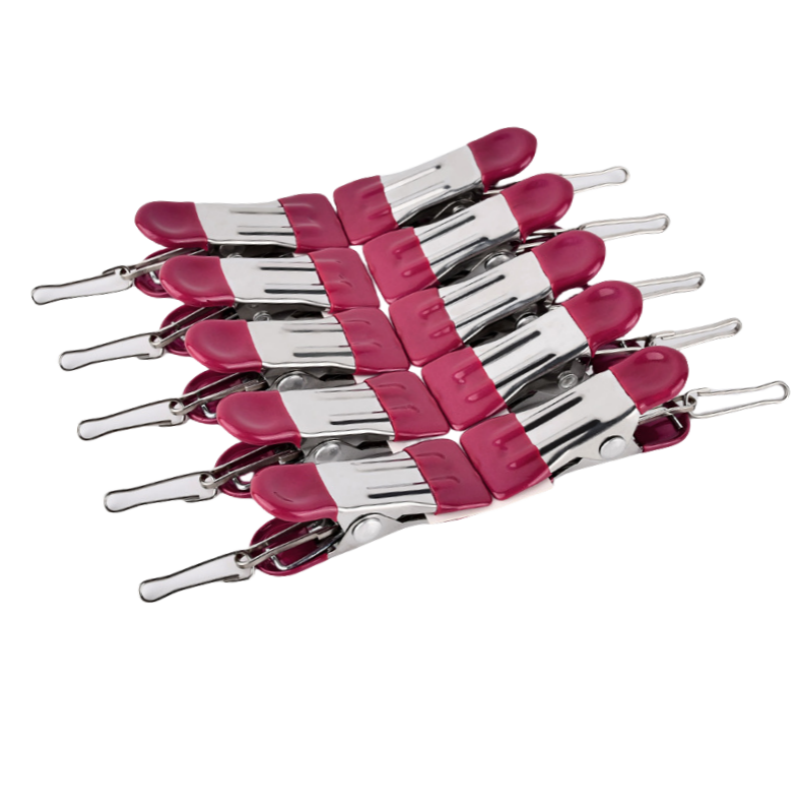 Paquete de 10 clips de acero inoxidable con doble cabeza y ...