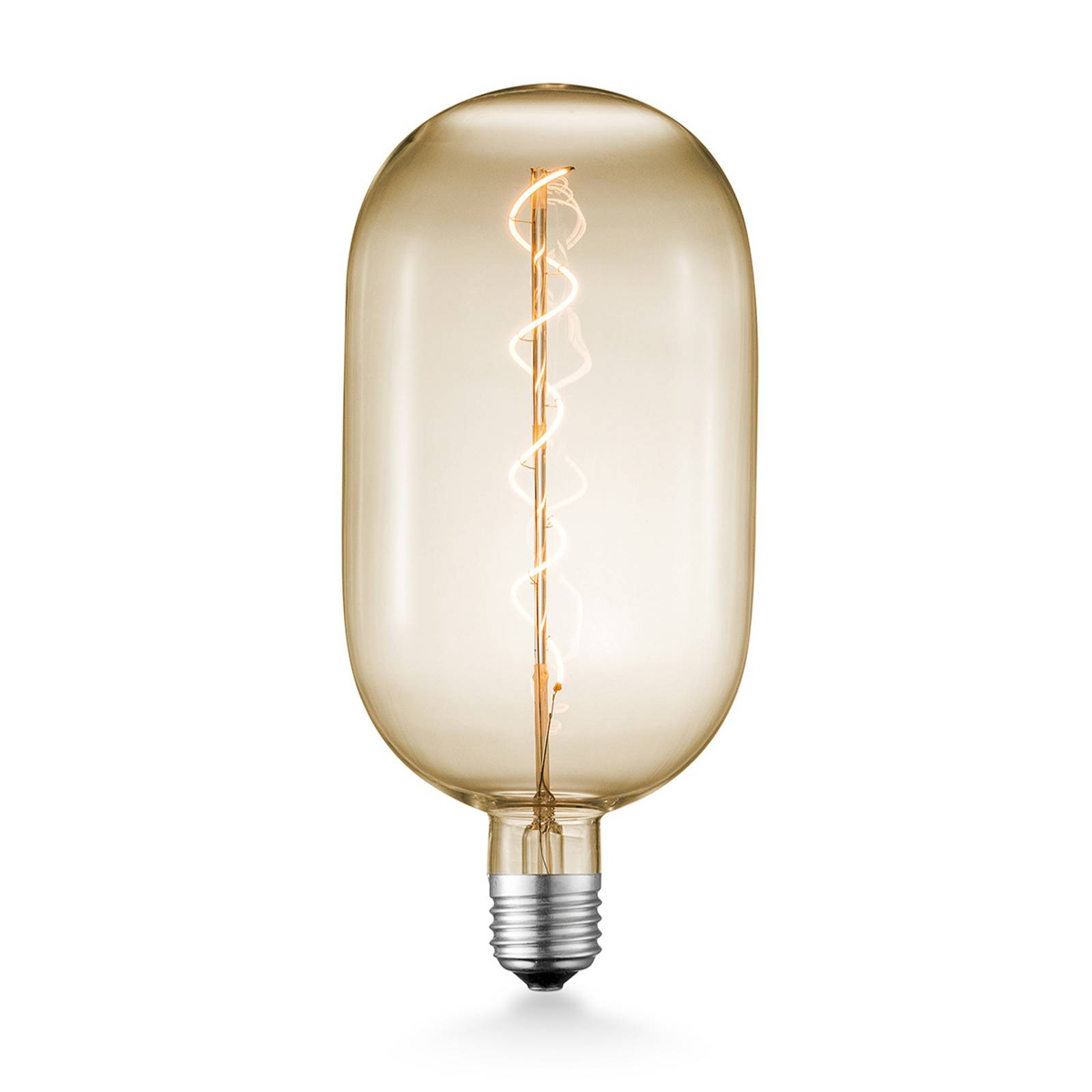 Lucande ampoule LED E27 T140 4 W 2 700 K dim ambre, Ampoule lampes LED ...